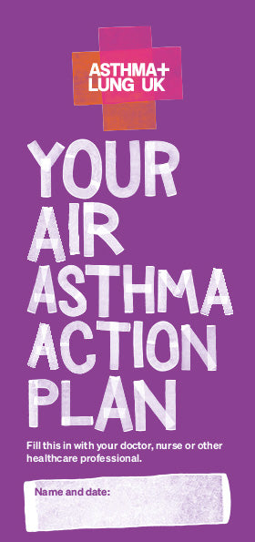 AIR asthma action plan - full colour editable – Asthma + Lung UK