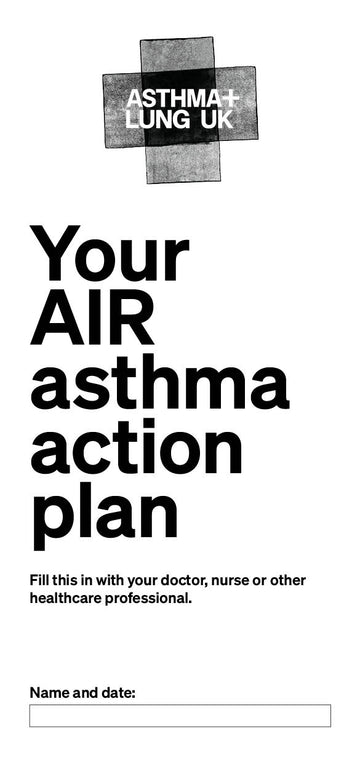 Asthma Action Plans Asthma Lung Uk
