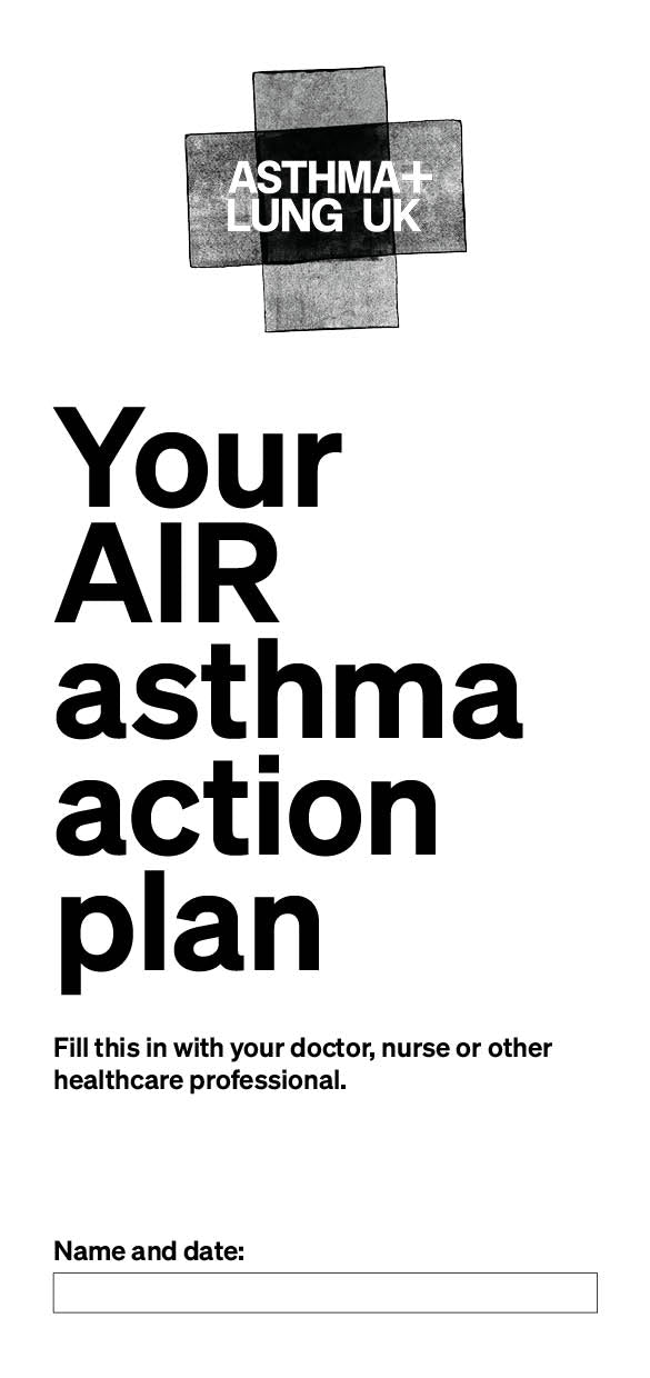 Asthma Action Plans Asthma Lung Uk
